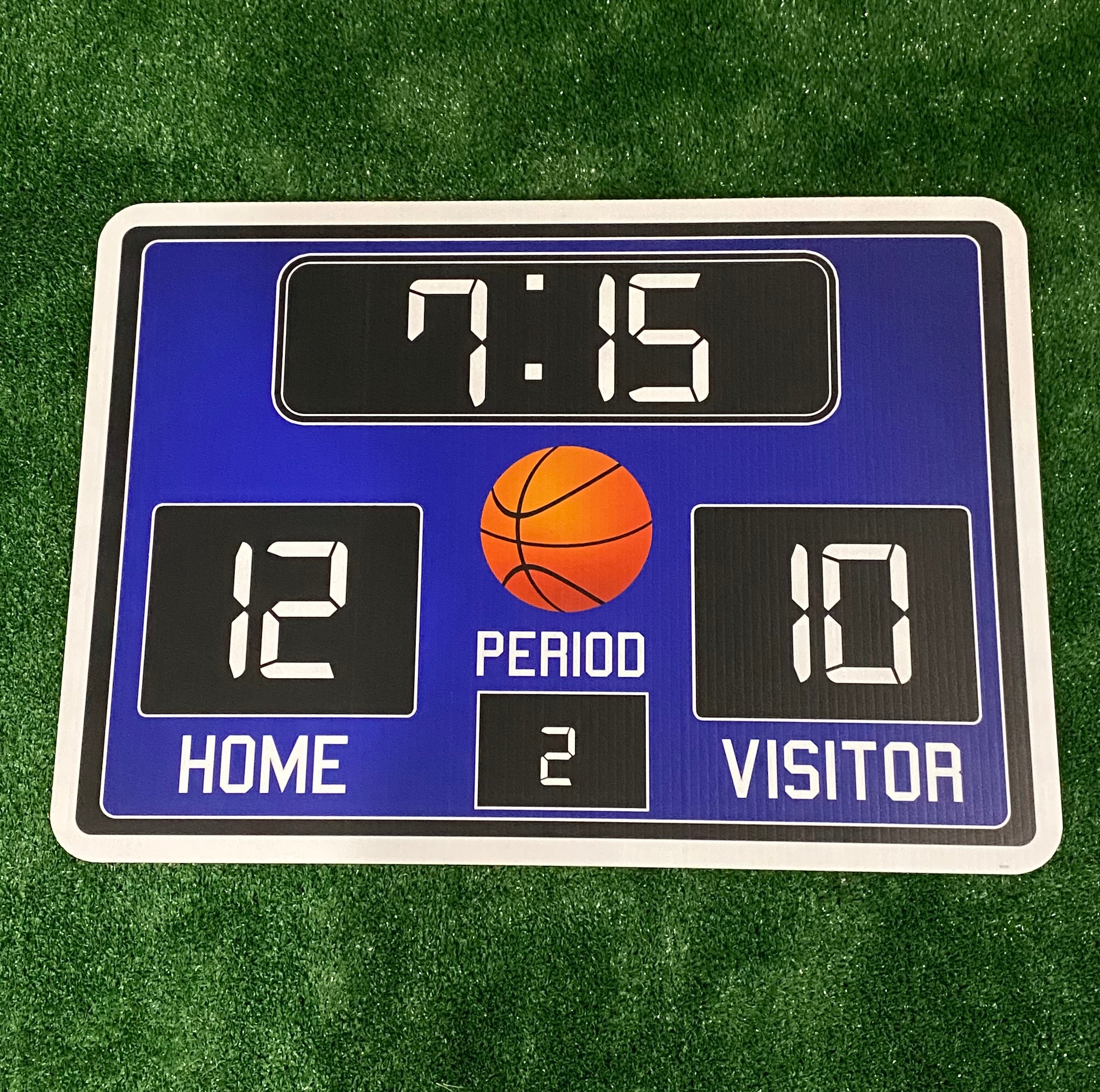 Cartoon Basketball Scoreboard
